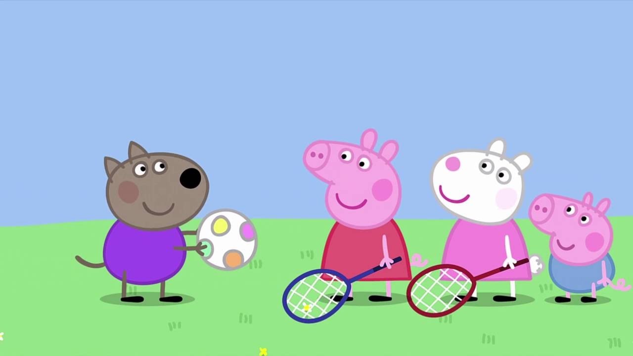 Peppa Pig Family - Bouncy Ball - YouTube