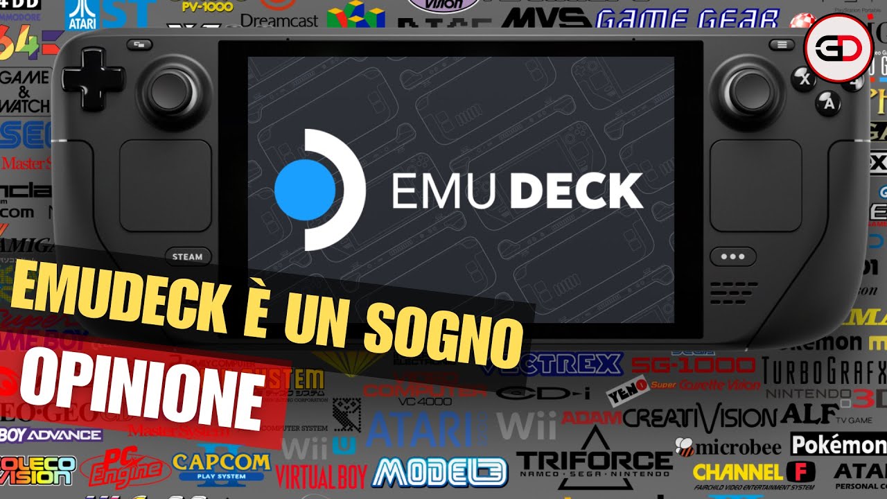 EmuDeck è UN SOGNO per chi ama EMULARE su Steam Deck - YouTube