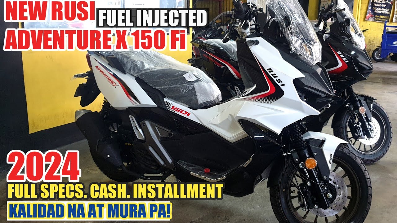 BAGONG RUSI ADVENTURE X 150i FULL SPECS AT PRESYO AVAILABLE NA - YouTube