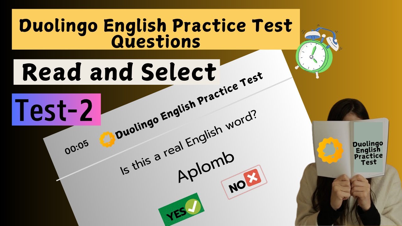 Duolingo English Test : Read and Select......Practice Questions and ...