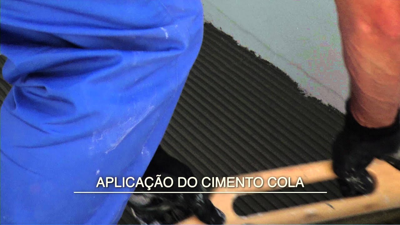 Cimento Cola - como aplicar? - YouTube