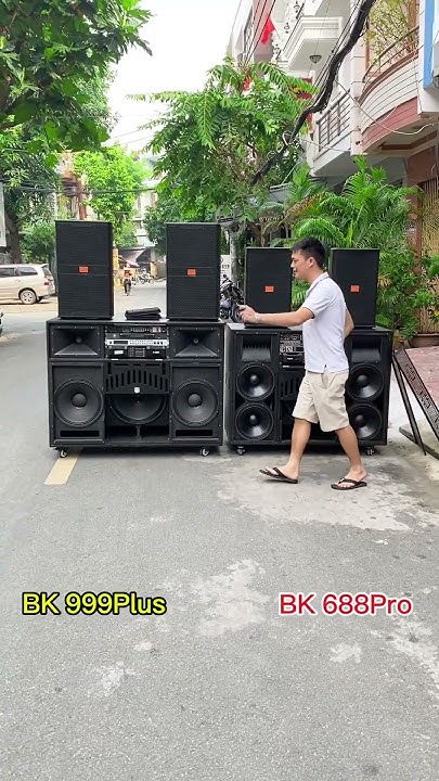 BK999 plus và loa BK688pro cho anh em lựa chọn - YouTube