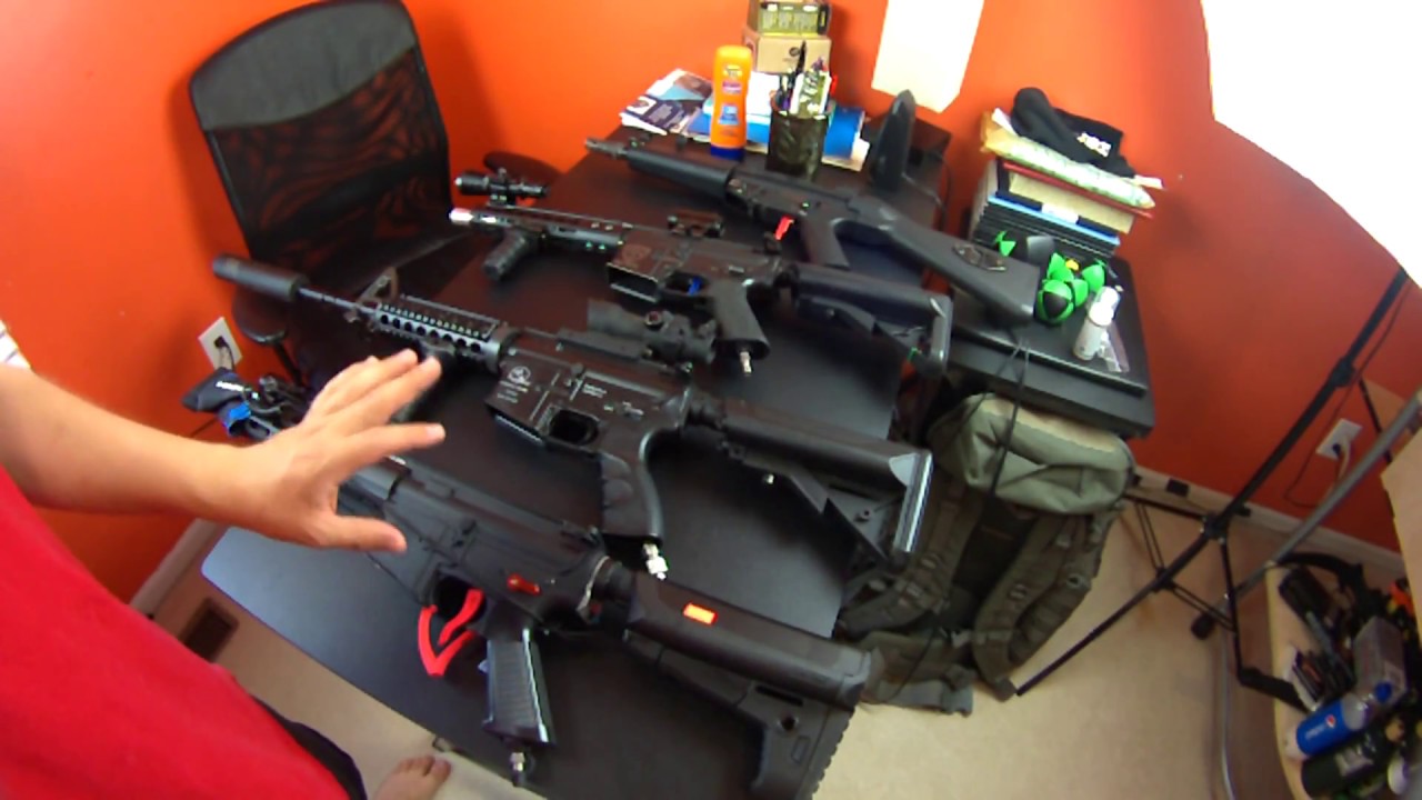 TAPP Airsoft 3D printed Triggers Overview and Speed Test - YouTube