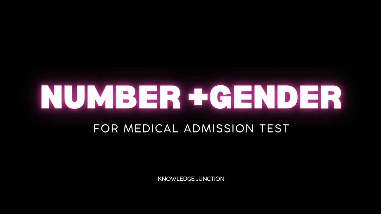 Number || Gender || Question solve || Medical Admission Test || MAT ...