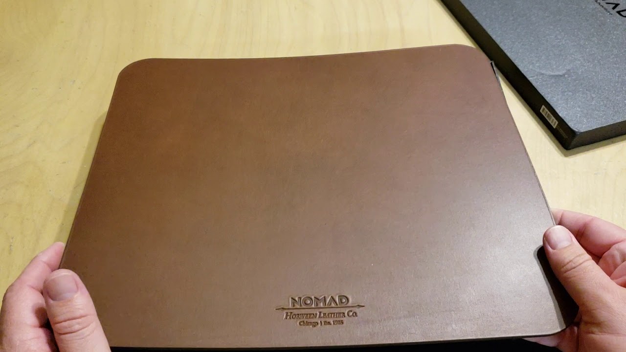 Mousepad Review - Nomad Leather Mousepad - YouTube