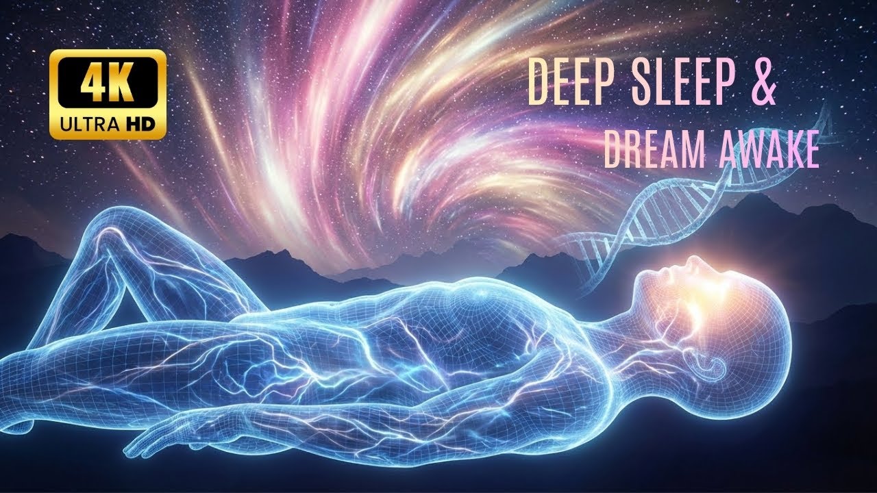 432Hz + 528Hz | Fall Into the DEEPEST Healing Sleep Repair Body & Mind ...