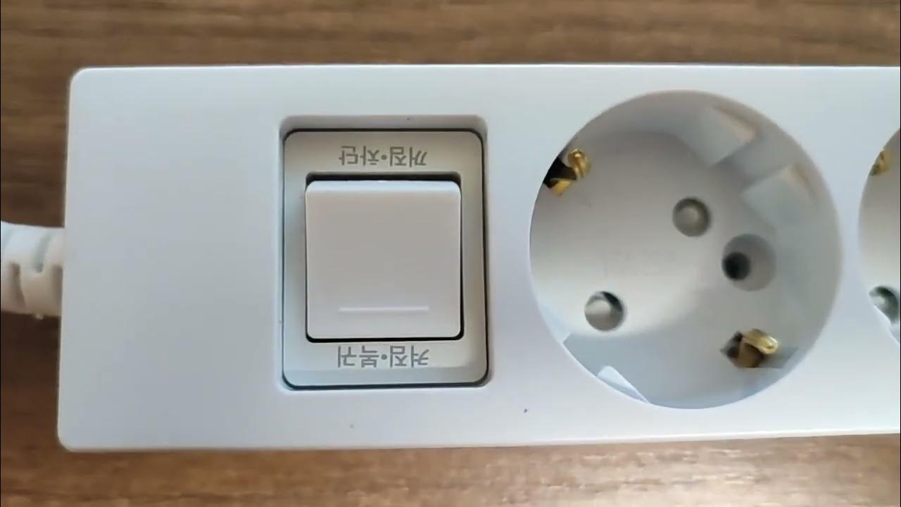 [컴퓨존] 홈365 멀티탭 6구 16A 메인스위치 1.5M 구매후기 - YouTube