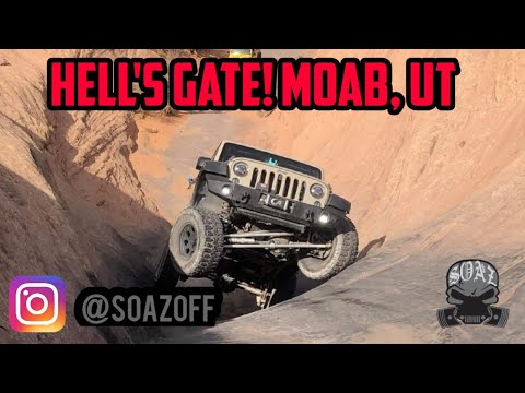 HELL'S GATE!!!!! MOAB, UTAH W/ SOAZ OFF-ROAD - YouTube