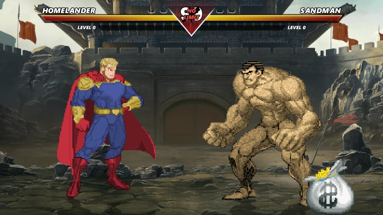 HOMELANDER vs SANDMAN | DEATH BATTLE‼️ - YouTube