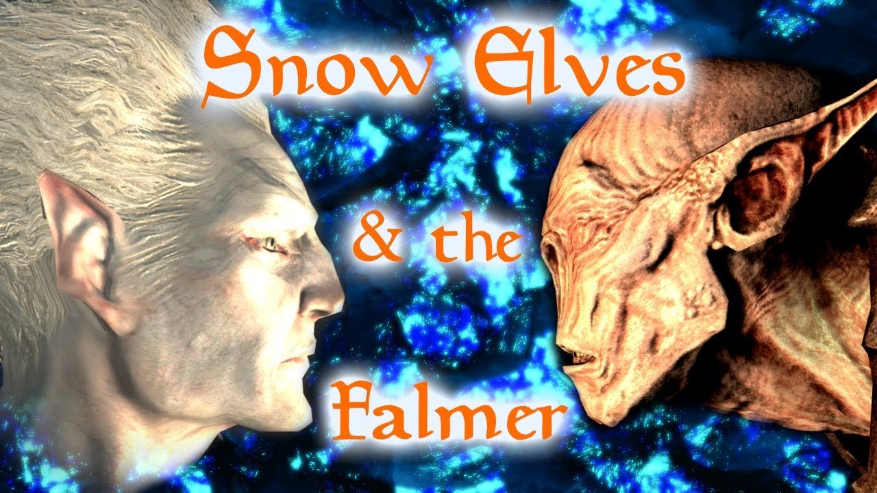 Snow Elves & the Falmer - Elder Scrolls Lore (Ft. Xith) - YouTube