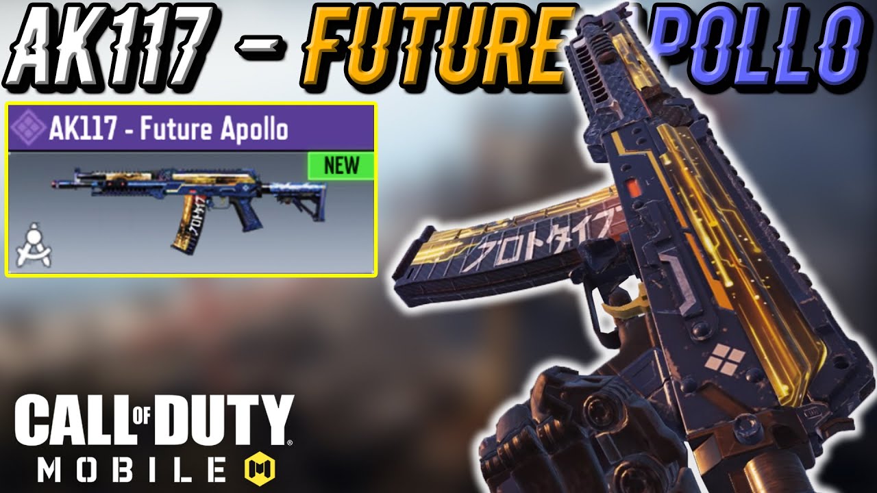AK117 FUTURE APOLLO BLUEPRINT GAMEPLAY in COD MOBILE - YouTube