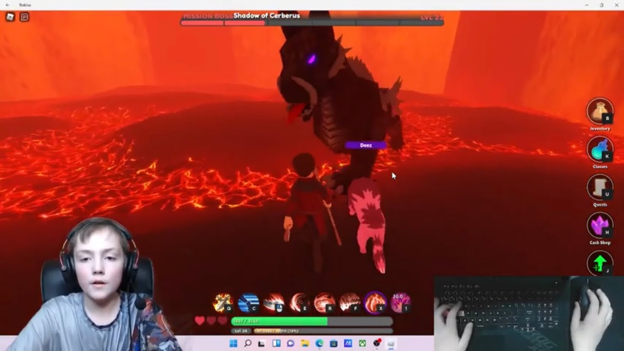Volcano's Shadow | Roblox World Zero - YouTube