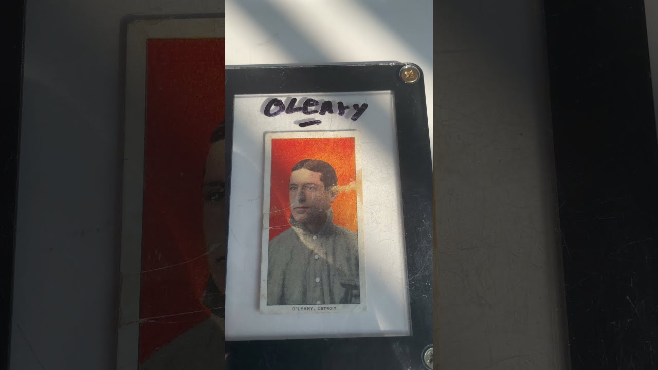 McGinnity & O'Leary T 206 card - YouTube