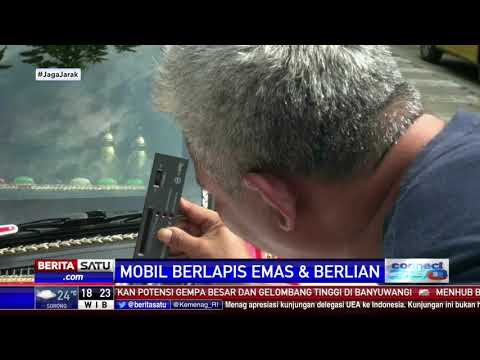 Viral! Mobil Dihiasi Emas dan Berlian