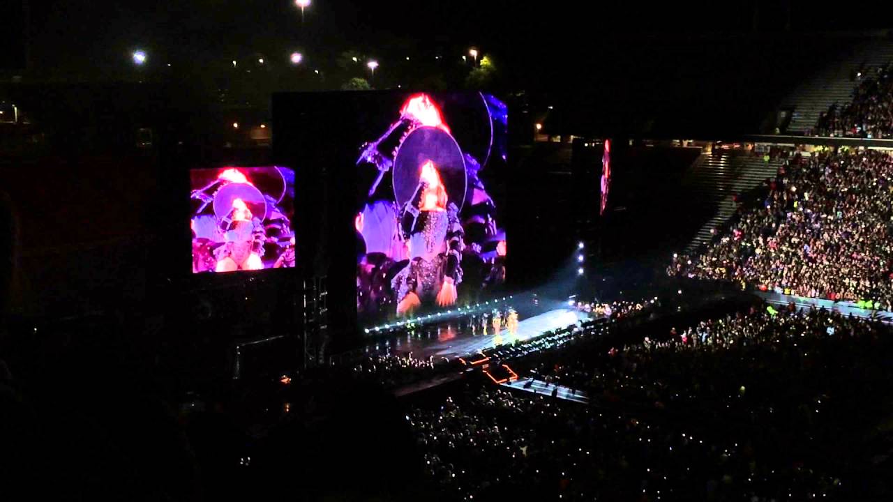 Beyonce show opening with Formation-Formation World Tour in Raleigh, NC ...