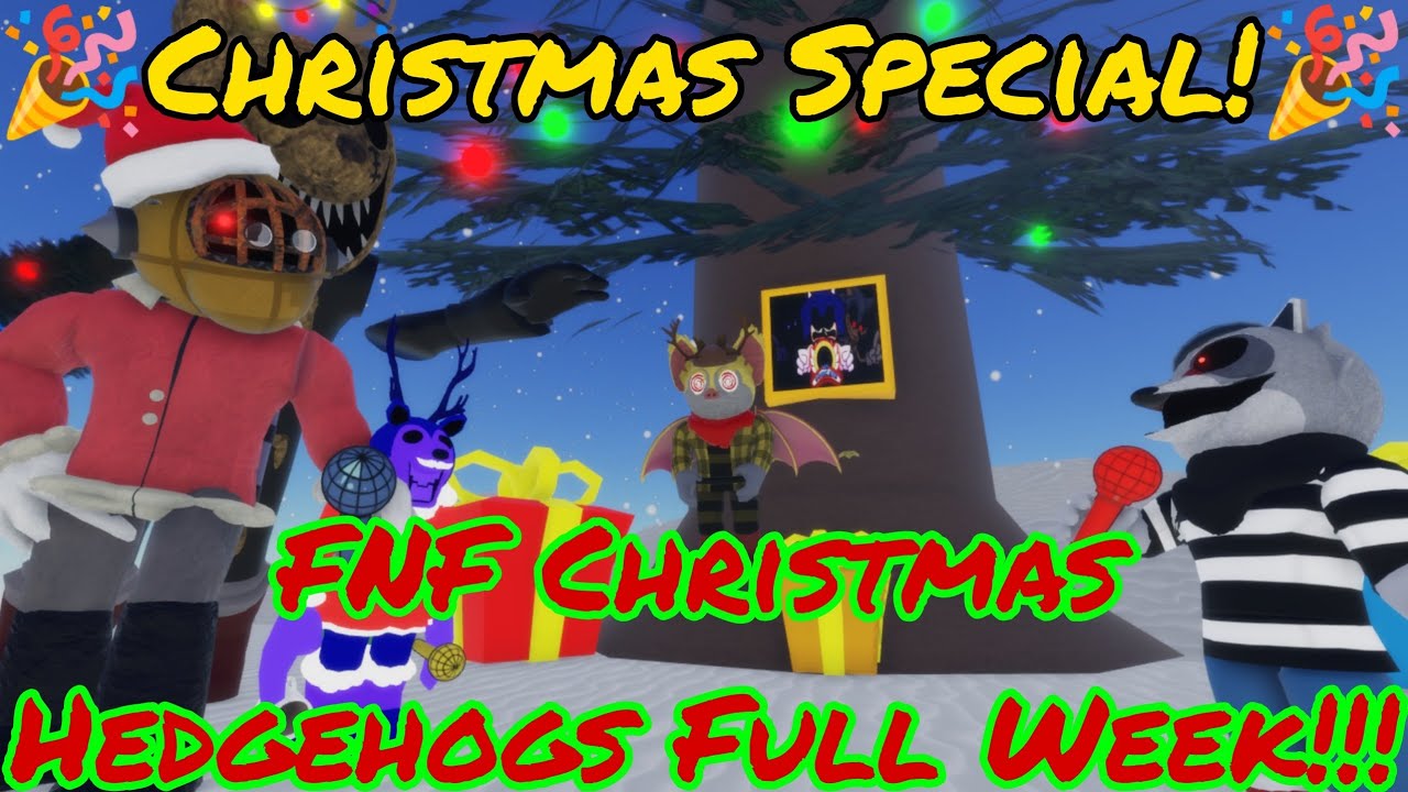 🎄Christmas Special!🎄FNF Christmas Hedgehogs Full Week!!! - YouTube