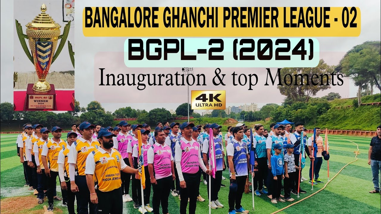 BGPL-2 Inauguration & Top Moments - Bangalore Ghanchi Premier League 2 ...