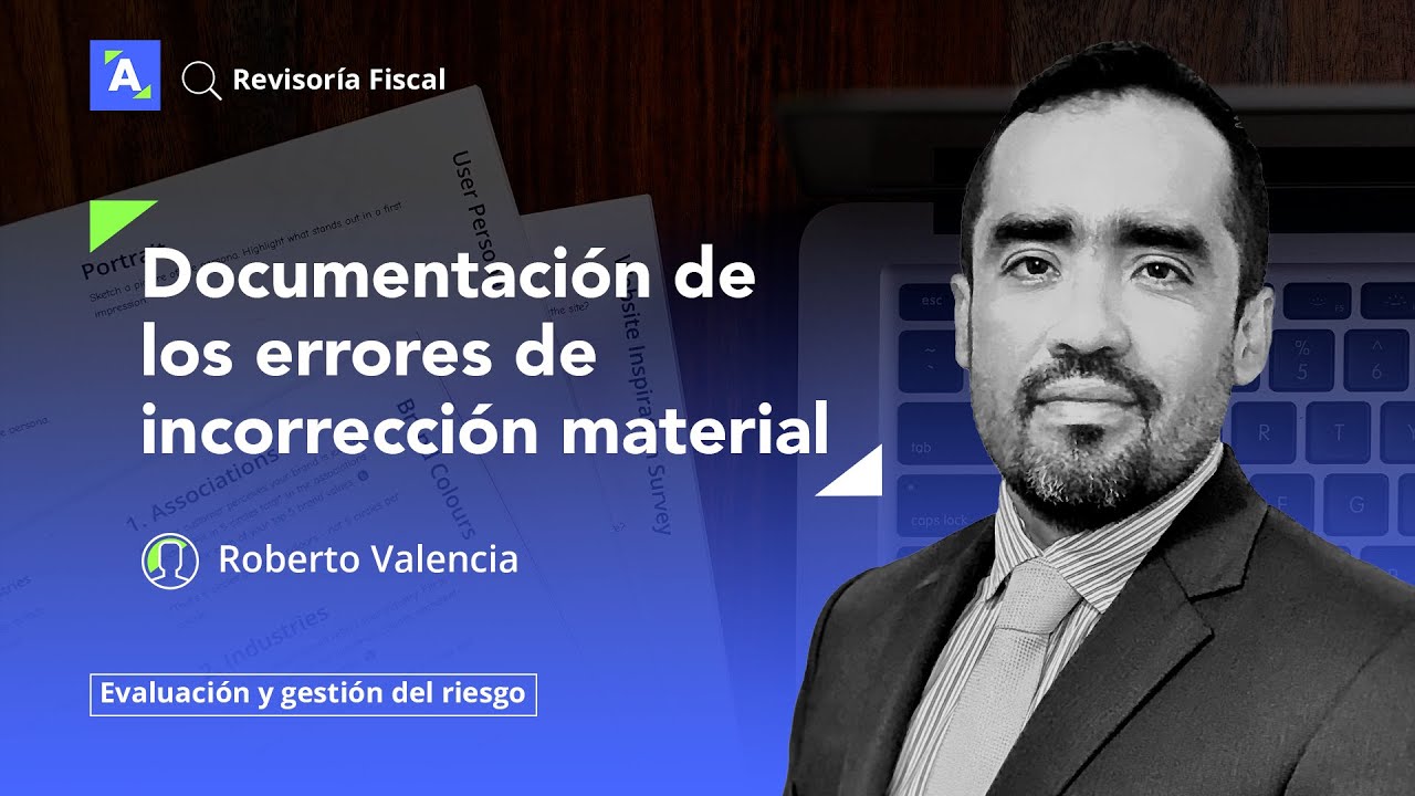 Errores de incorrección material: ¿cómo se deben documentar? - YouTube