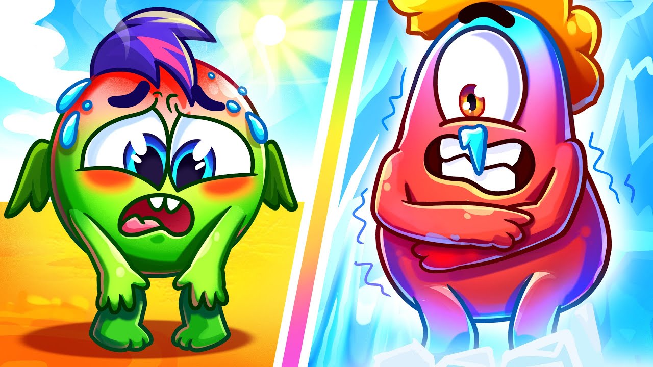 Hot VS Cold Song 🧊🔥 | + More Best Kids Songs And Nursery Rhymes by Fluffy Friends - YouTube