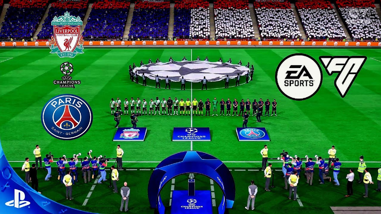 EA FC 24 - PSG vs Liverpool / Champions League Gameplay | PS4™ PRO ...