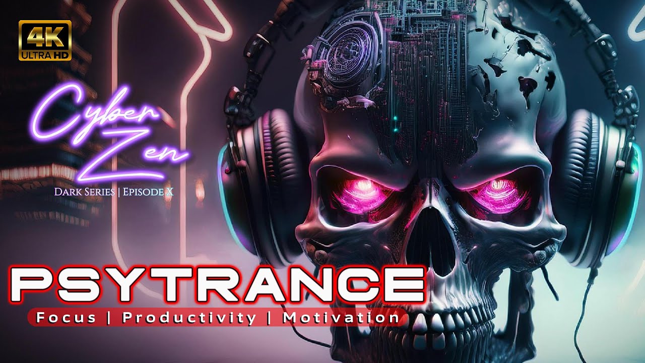 [4K UHD] 🎧Psy-Trance - Dark Series | Episode X - Focus | Productivity ...