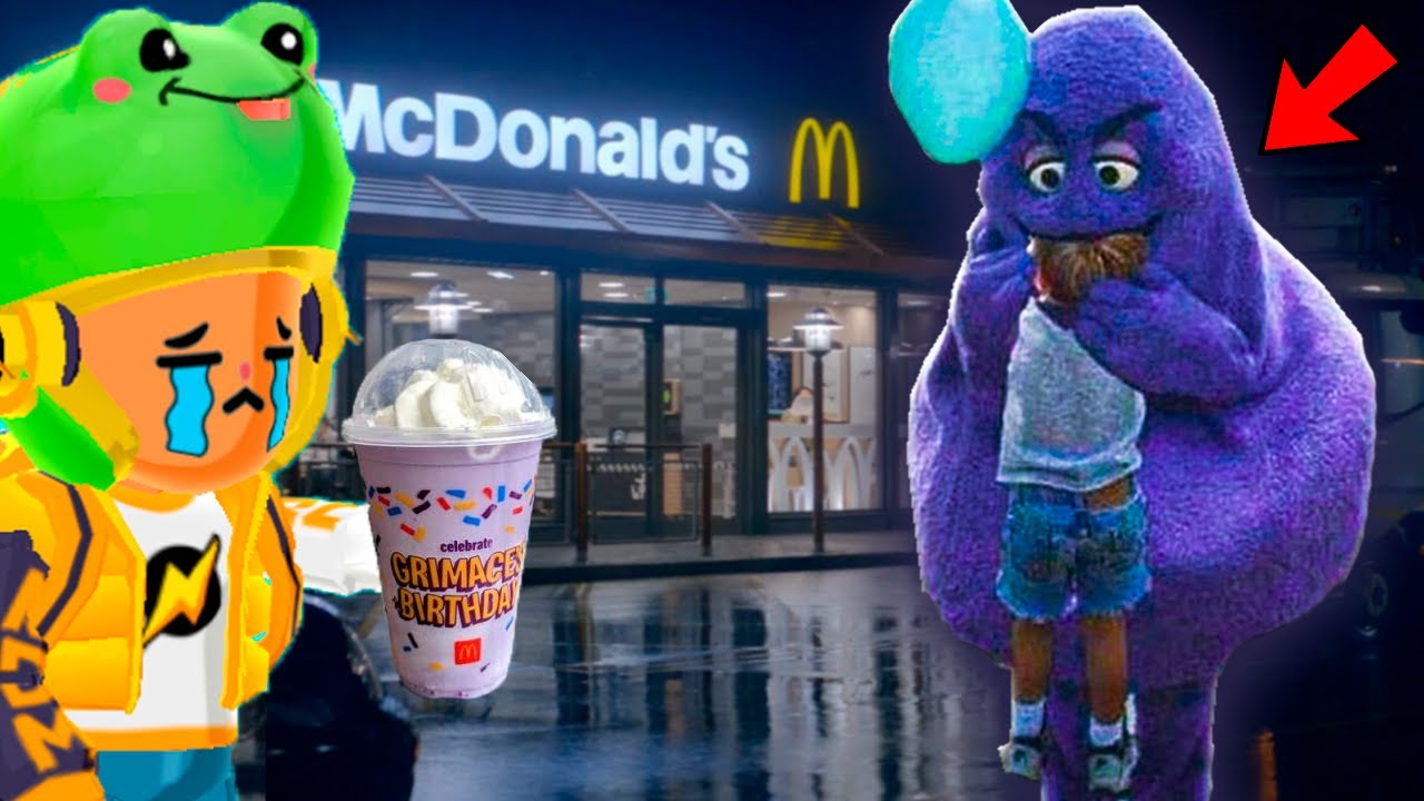 ¡NO TOMES GRIMACE SHAKE de MCDONALDS! 🐸 SIMBA - YouTube