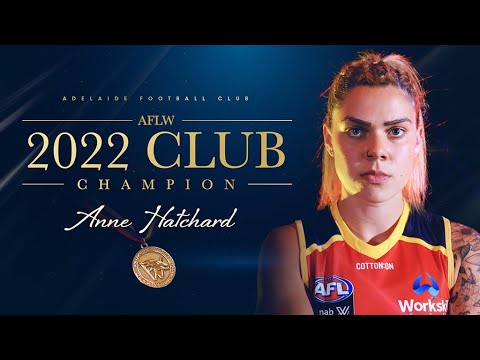 AFLW Club Champion: Anne Hatchard - YouTube