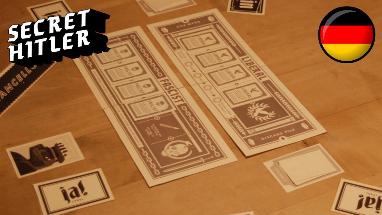 EINE KUGEL IM KOPF - TABLETOP SIMULATOR: SECRET HITLER - Dhalucard ...