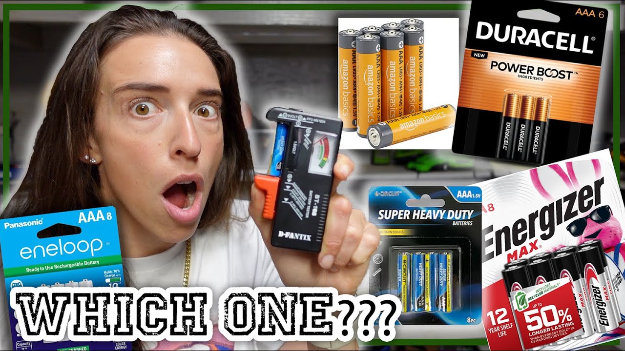Testing and Comparing Batteries Brands! - YouTube