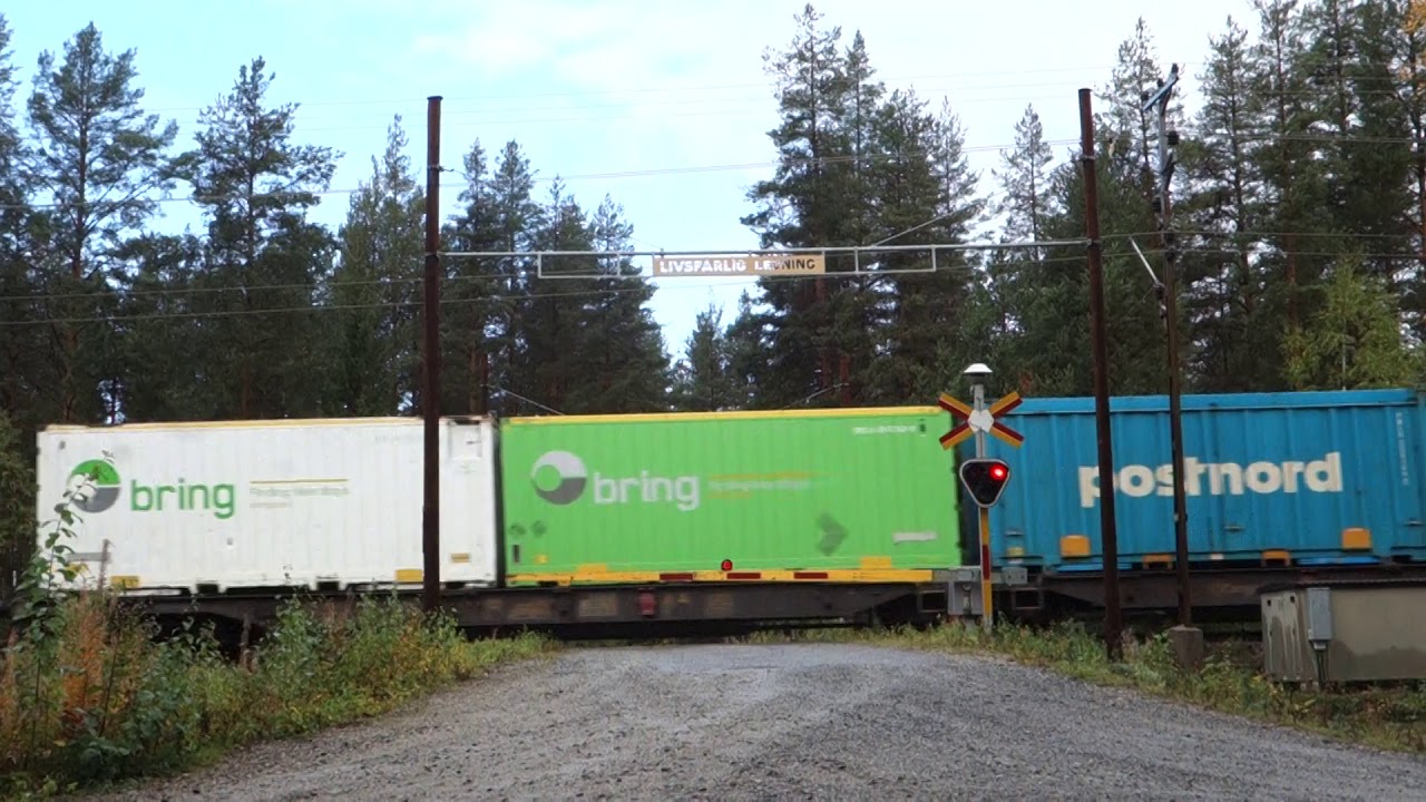 CargoNet Arctic Rail Express Forsmo 22sept18 - YouTube