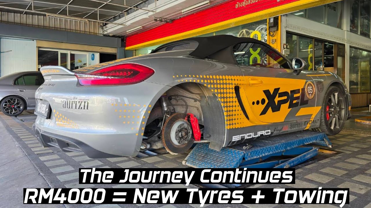 Paid RM4000 for 2 Michelin Tyres to Continue my EvoEnduro 2024 trip to ...
