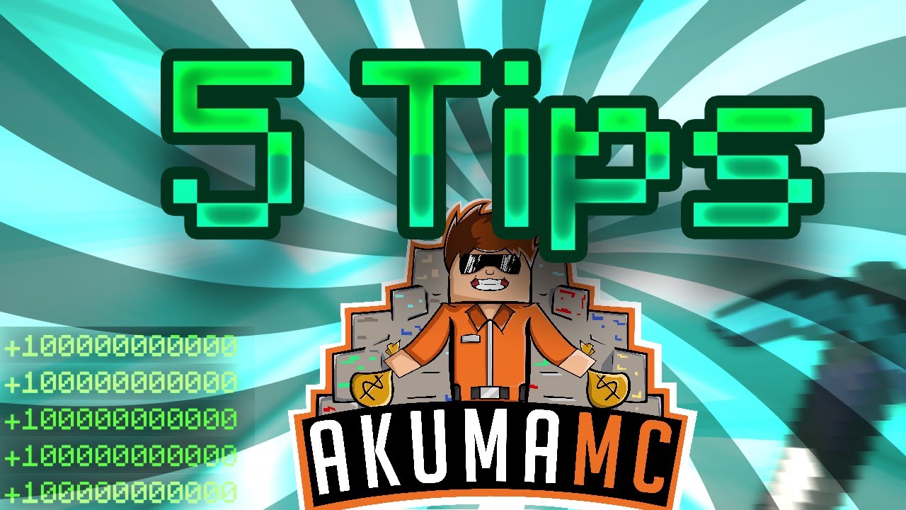 Top 5 Akuma MC Tips I Minecraft - YouTube