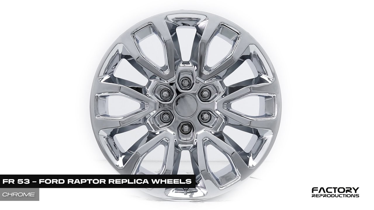 FR 53 – FORD RAPTOR REPLICA WHEELS | Chrome - YouTube