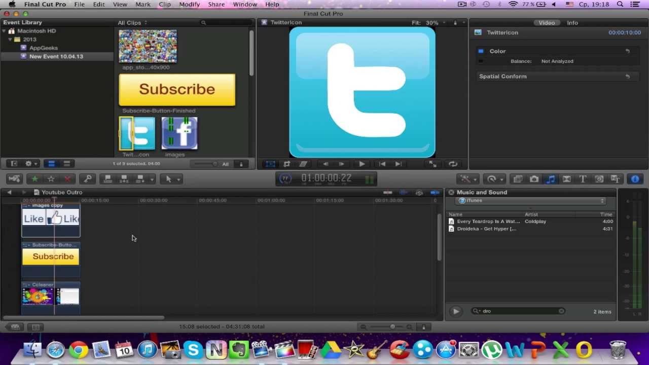 How To Make A Cool Youtube Outro - YouTube