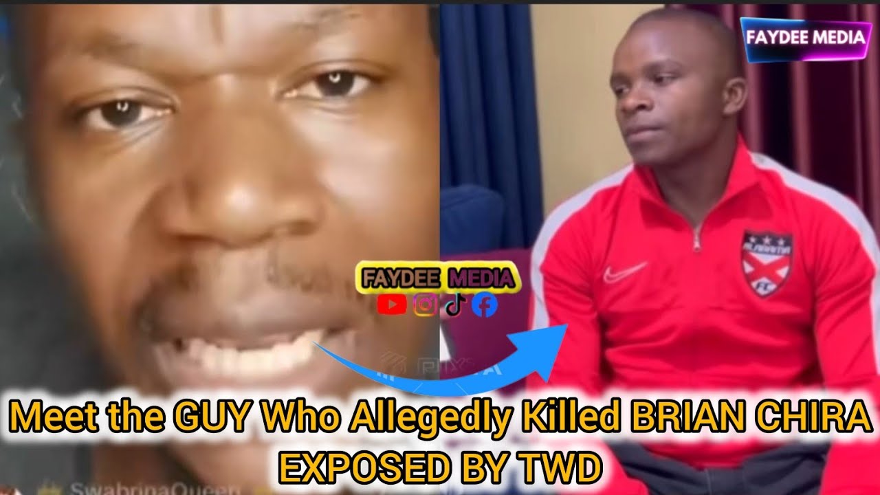 MEET THE GUY EXPOSED BY TWD FOR ALLEGEDLY KILLING BRIAN CHIRA - YouTube