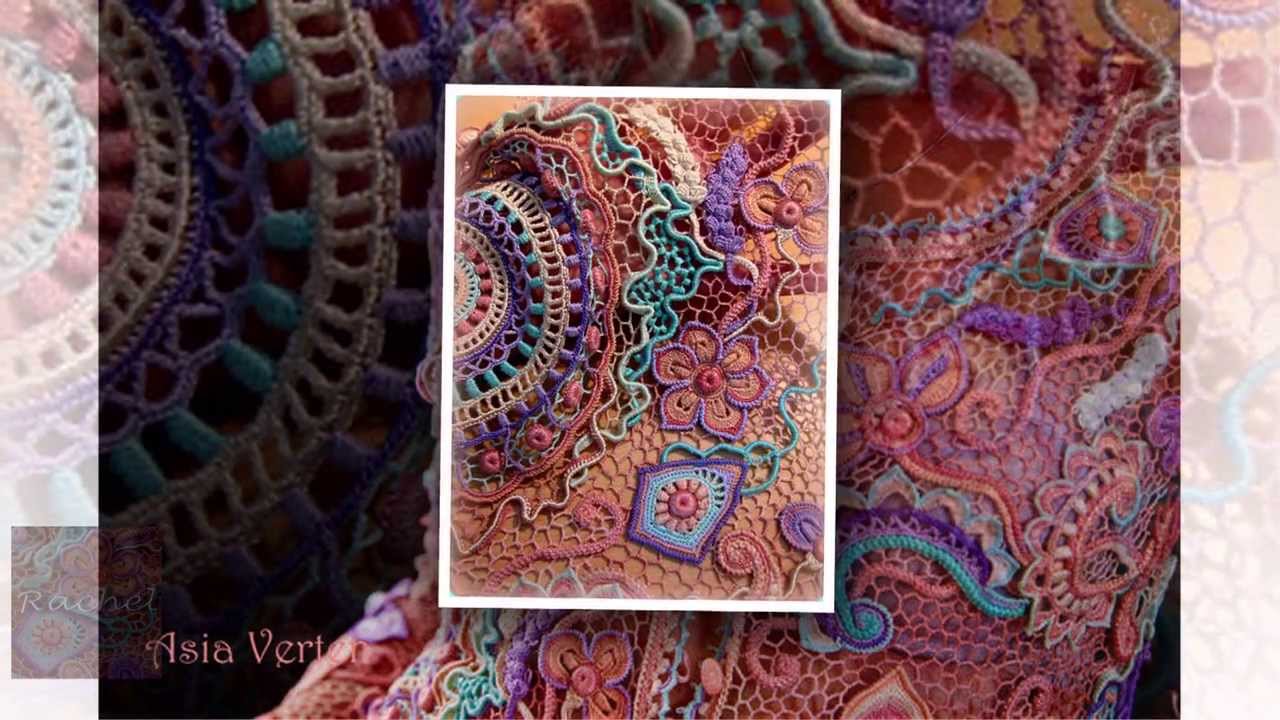 Art Crochet di Asia Verten "Rashel" Ирландское кружево от Аси Вертен ...