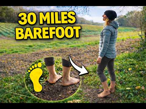 Can My Feet Survive the Saints' Way? Barefoot Training Day 1