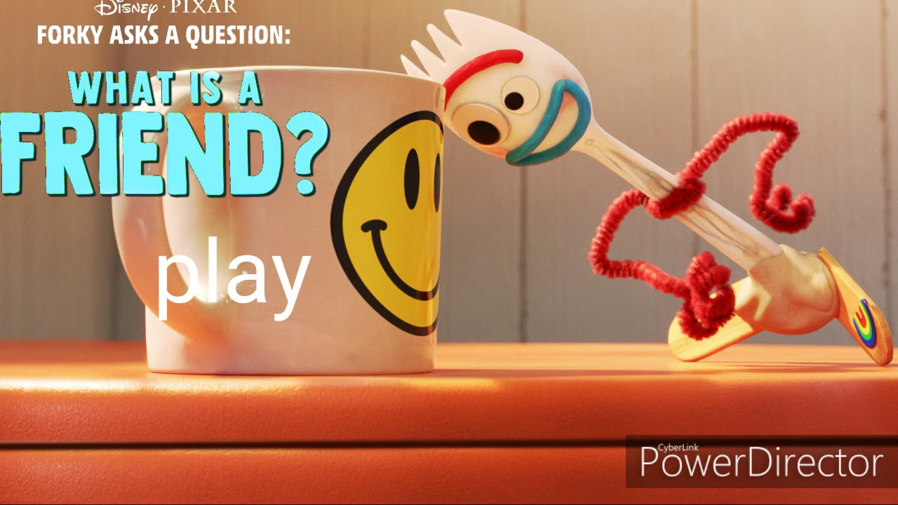 Forky asks a question what is a friend dvd menu - YouTube