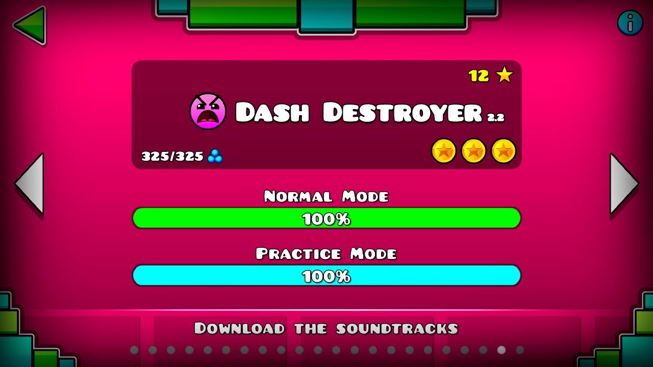 "Dash Destroyer Full Version" 100% by pixellord | Geometry Dash 2.2 ...