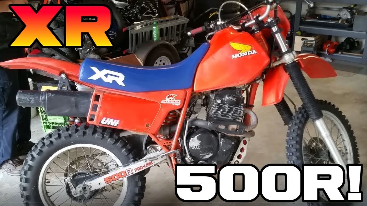 I bought a Honda XR500! - YouTube