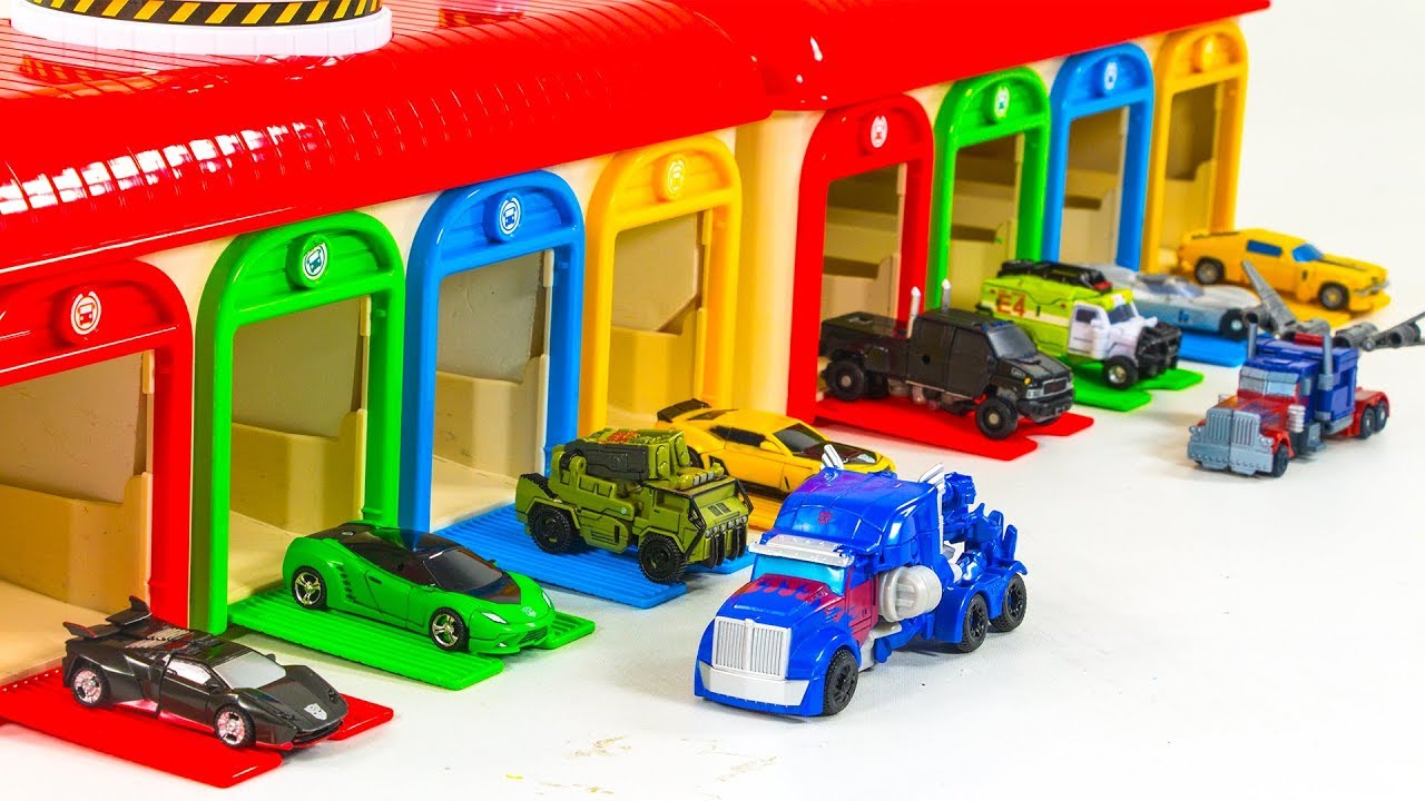 Transformers Movie Mini Size Autobots Tayo Garage Vehicle Car Robot ...