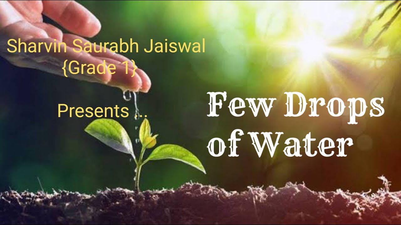 Few Drops Of Water - YouTube