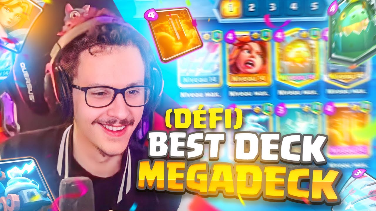 Le MEILLEUR deck pour le défi MEGADECK ! - YouTube