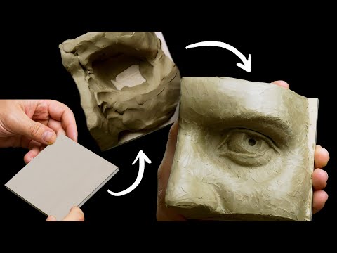 How to Sculpt a Realistic Clay Eye - Christine Britton