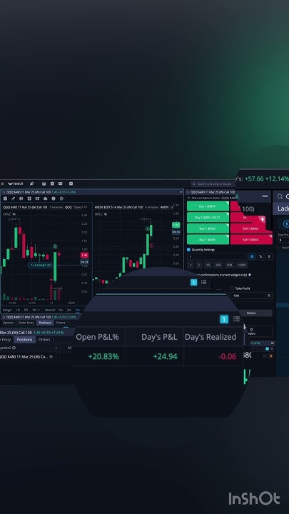 #QQQ Options trade using @WebullGlobal Turbo trader #stocktrading #webull - YouTube