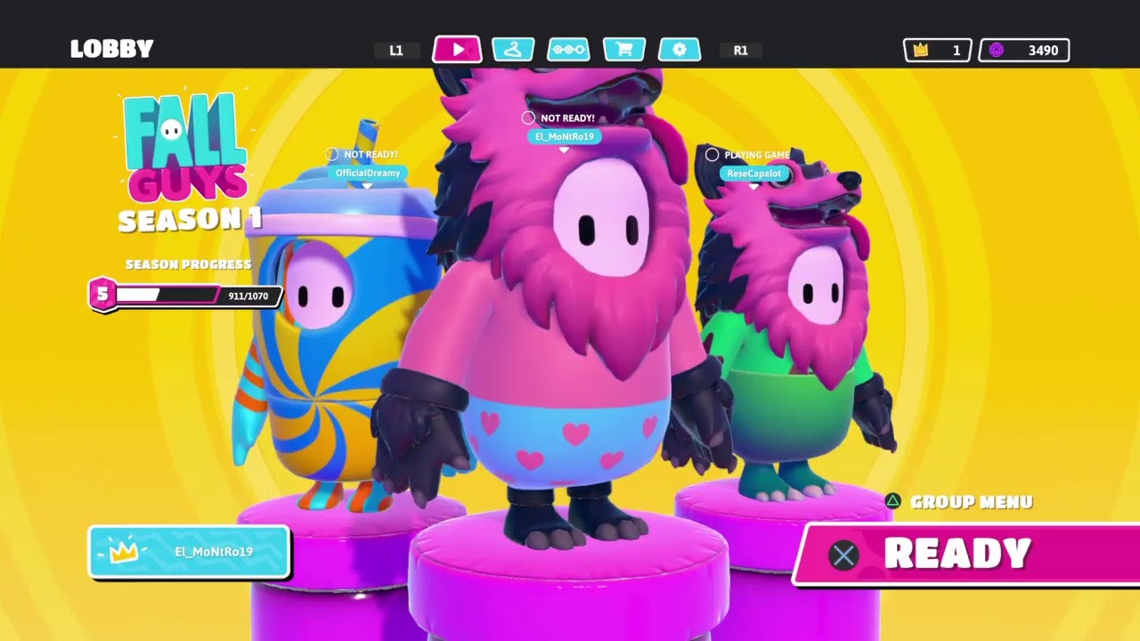 Playing Fall Guys - YouTube