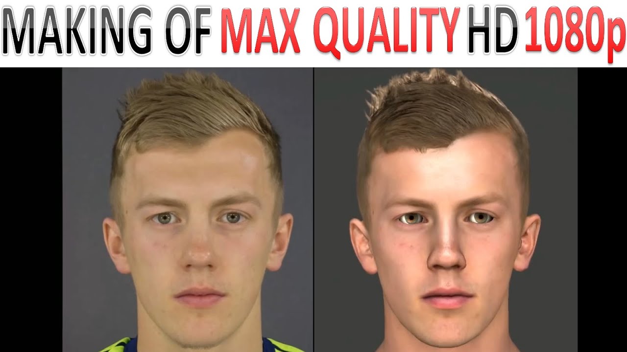 FIFA 15 - Making of - Player Faces - 4 Merged Videos - Max Quality HD ...