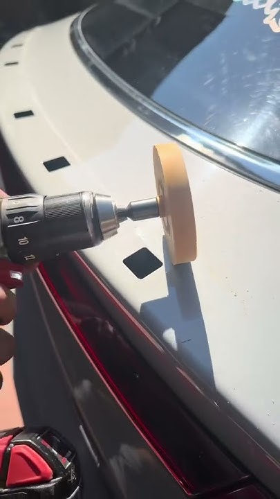 Removing Kia k5 gt line spoiler and replacing it with a duckbill spoiler #kia #kiausa # ...