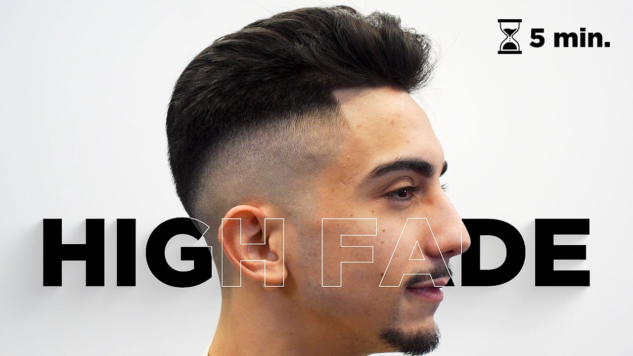 HIGH FADE em 5 minutos! ⏰ Como Fazer Degradê Alto RÁPIDO e LIMPO - 2025 ...