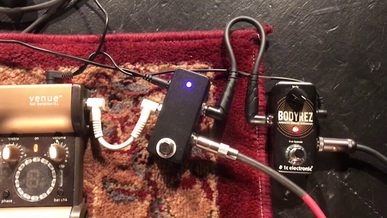 A/B - Dual Acoustic Set-up On Stage Gear Rundown - YouTube